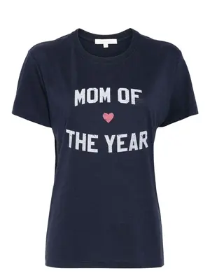 FAVORITE DAUGHTER Mom Of The Year T-shirt - Blue