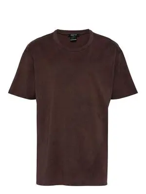 Avant Toi Marbled-effect T-shirt - Brown