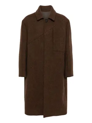 Rick Owens Jumbo Mac Coat - Brown
