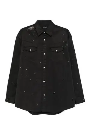 UNDERCOVERISM Cross-motifs Shirt - Black