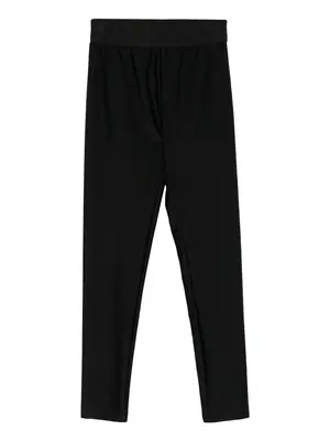 Just Cavalli Logo-waistband Leggings - Black