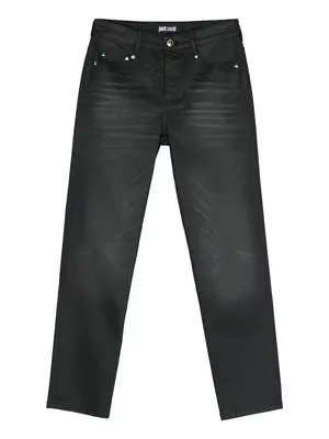Just Cavalli Coated Skinny Jeans - Black