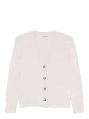BLANCA VITA Virgin Wool Cardigan - Pink