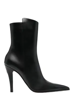 Alexander McQueen 100mm Birdee Ankle Boots - Black