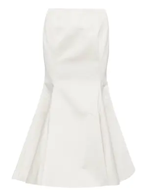ENTIRE STUDIOS Burgeon Flared Skirt - White