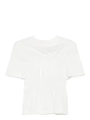 ALEXANDER MCQUEEN Alexander McQueen Gathered Detail T-Shirt