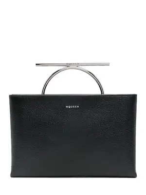 Alexander McQueen Cross-bar Clutch - Black