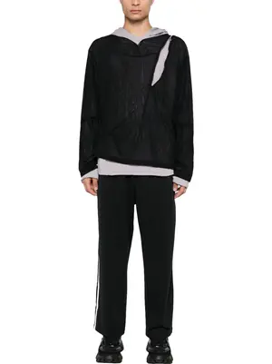 Y3 X Adidas 3-stripes Track Pants - Black