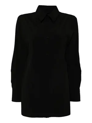Yohji Yamamoto Asymmetric Shirt - Black