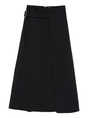 Studio Nicholson Belted A-line Skirt - Blue