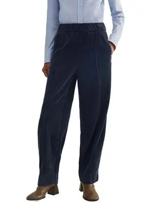 ME+EM Cord Pull-on Trouser - Dark Navy
