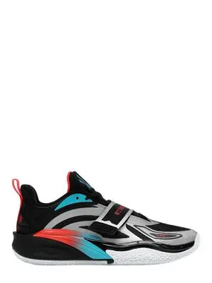 ANTA Kai 1 Kaleidoscope Athletic Shoes - Black/silver/blue
