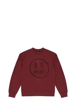 Drew House Sketch Mascot Crewneck Sweatshirt - Burgundy
