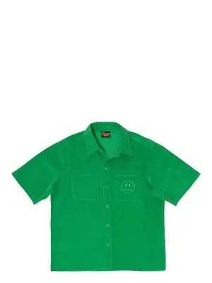 Drew House Short Sleeve Corduroy Shirt - Green
