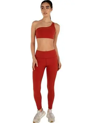 REBODY Incline Silkiflex High Waist Leggings 26 - Mars Red