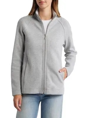 Tommy Bahama Aruba Zip Jacket - Fossil Grey Heather