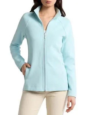 Tommy Bahama Tommy Bahama Aruba Zip Jacket Iced Aqua