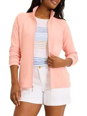Tommy Bahama Tommy Bahama Aruba Zip Jacket Light Salmon