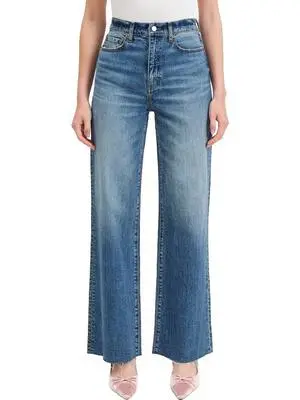 DAZE Far Out High-waist Wide-leg Jeans - Stunner