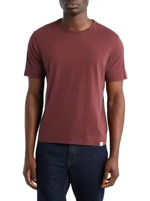 MERZ B. SCHWANEN Pimatee01 Organic Cotton Tee - Burgundy