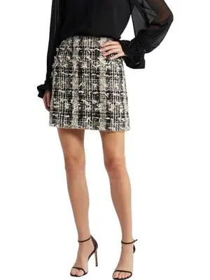 KOBI HALPERIN KOBI HALPERIN Dune Cotton-Blend Tweed Skirt