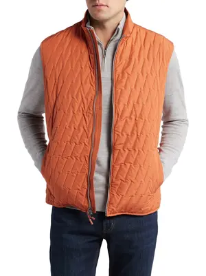Johnnie-o Johnnie-O Belfry Quilted Vest Harvest