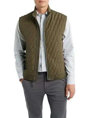 Johnnie-o Johnnie-O Belfry Quilted Vest Mangrove