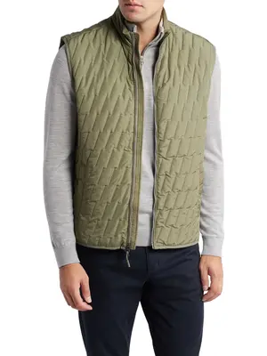 Johnnie-o Johnnie-O Belfry Quilted Vest Rosemary