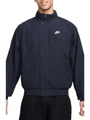 Nike Club Fleece Futura Jacket - Obsidian/white