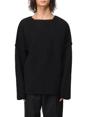 JIL SANDER Jil Sander Ribbed Pullover Black