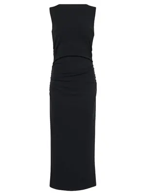 Veronica Beard Veronica Beard Charissa Midi Dress Black-6