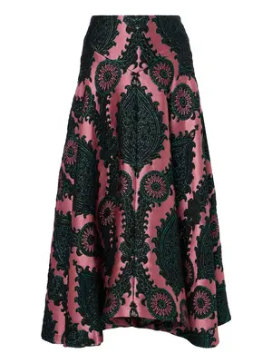 La DoubleJ Milano Midi Skirt - Multicoloured