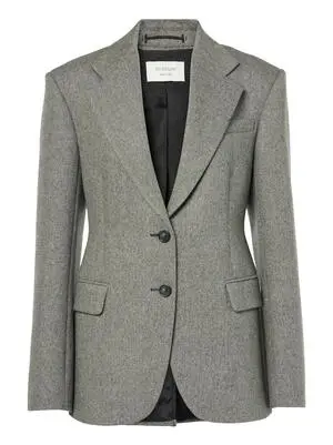 SPORTMAX Gel Wool-Blend Tweed Blazer