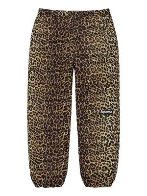 SUPREME Supreme Micro Down Pant Leopard Print