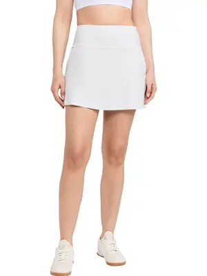 RHONE Course To Court Sport Skort - Snow White