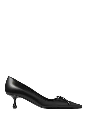 JIMMY CHOO Scarlett 50 Leather Courts - Black