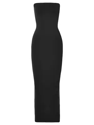 Wolford Fatal Strapless Maxi Dress - Black