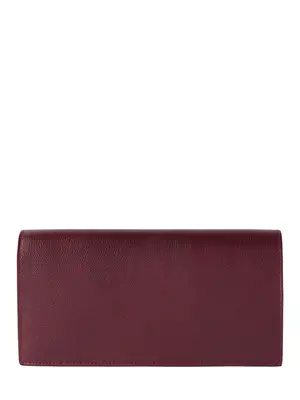 METIER Textured-leather Pouch - Red