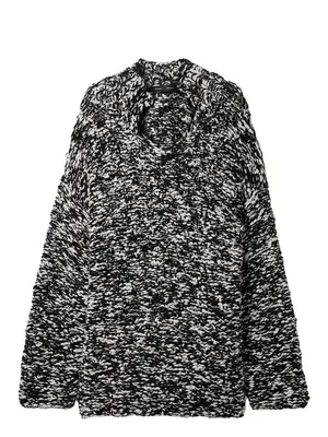 Proenza Schouler Oversized Wool Sweater - Black