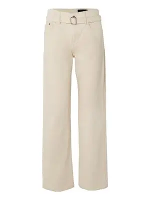 Proenza Schouler Ellsworth High-rise Jeans - Neutrals