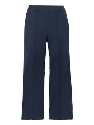 Staud Knack Stretch-jersey Straight-leg Pants - Blue