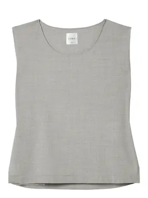 LESET Jane Wool-blend Tank - Gray