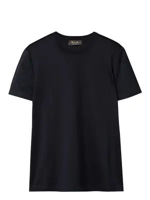 Loro Piana Cotton-jersey T-shirt - Blue