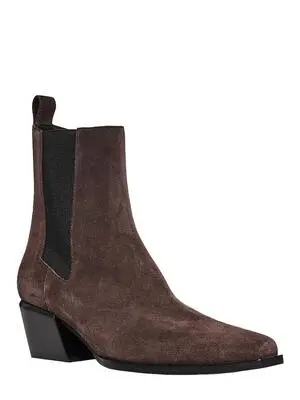 Rag & Bone Joni Square Toe Chelsea Boots - Dark Espresso