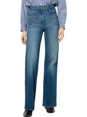 Gerard Darel Anna High-rise Flared Jeans - Universe