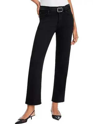Rag & Bone Flexi Harlow Mid Rise Jeans - Black