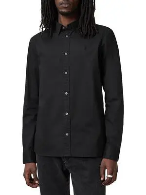 ALLSAINTS Hawthorne Shirt Black