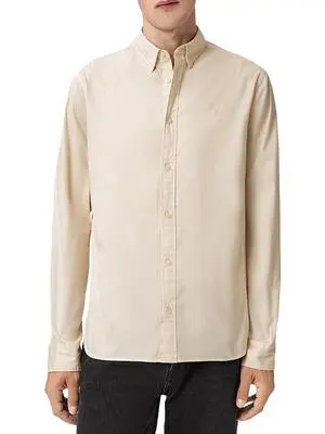 ALLSAINTS Hawthorne Shirt Soap White