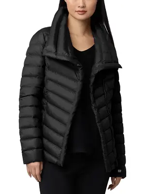 LAMARQUE Collarless Jacket Black