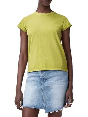 ALLSAINTS Anna Cotton Tee Utility Green